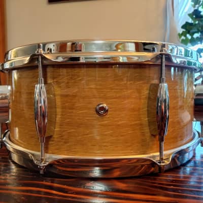 Custom Steam Bent Solid Shell 14X6 Quarter Sawn White Oak | Reverb