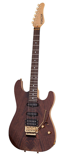 Schecter USA Custom Shop CET (Natural Figured Walnut) | Reverb
