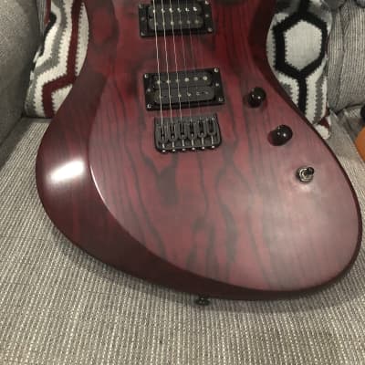 Schecter A6 Vampyre red satin avenger | Reverb