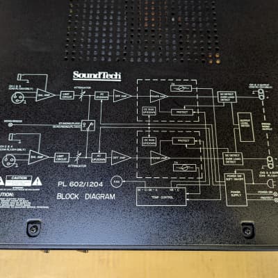 NEW! SoundTech 600 Watt PL 602 Stereo Power Amplifier - Never | Reverb