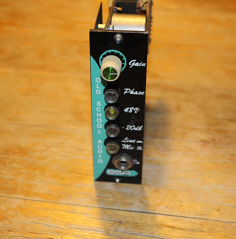 Old School Audio MP1 Jensen Transformer API Opamp | Reverb