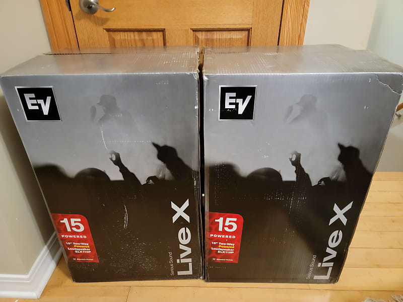 2 Electro Voice EV Electro-Voice ELX115P LIVE X 15” 1,000 | Reverb