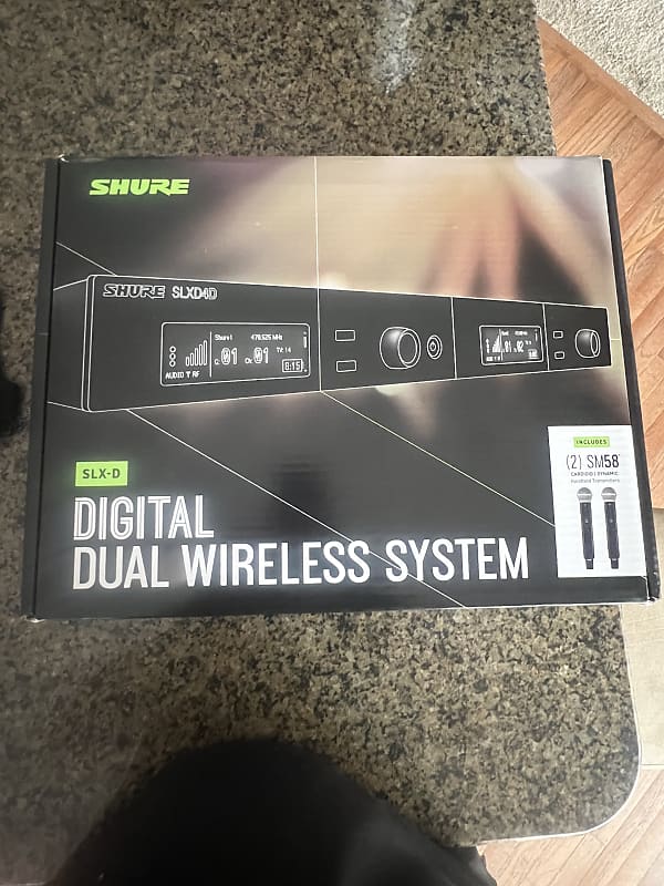 Shure SLXD4D 2024 - Black | Reverb