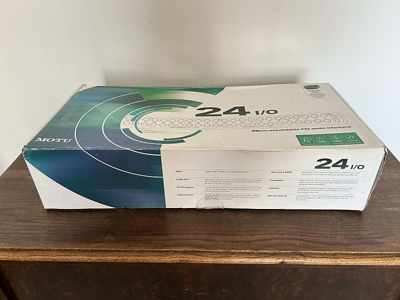 MOTU 24 I/O Firewire Audio Interface with DSP Card [Boxed + | Reverb