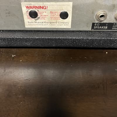 Sunn Coliseum PA 1968 - Black | Reverb