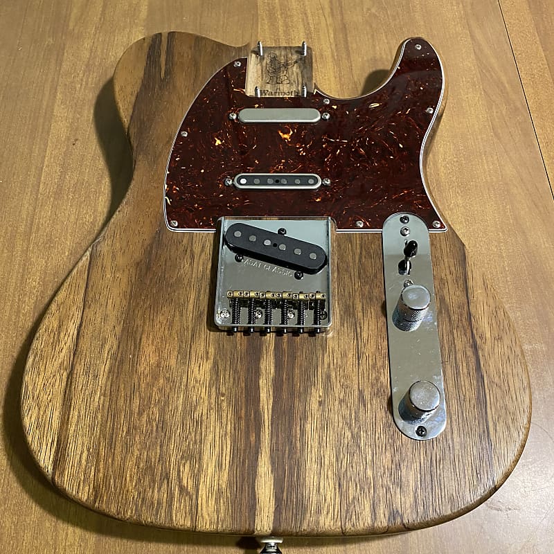 Warmoth Telecaster Body - Walnut-Loaded | Reverb