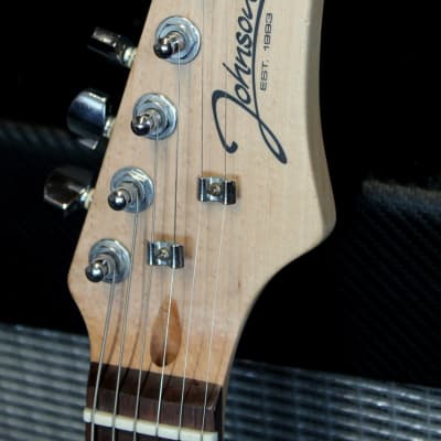 Johnson Strat with Johnson EMG pickups | Reverb