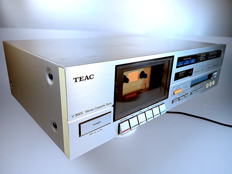 TEAC cassette deck V - 360 C / Year 1985 | Reverb