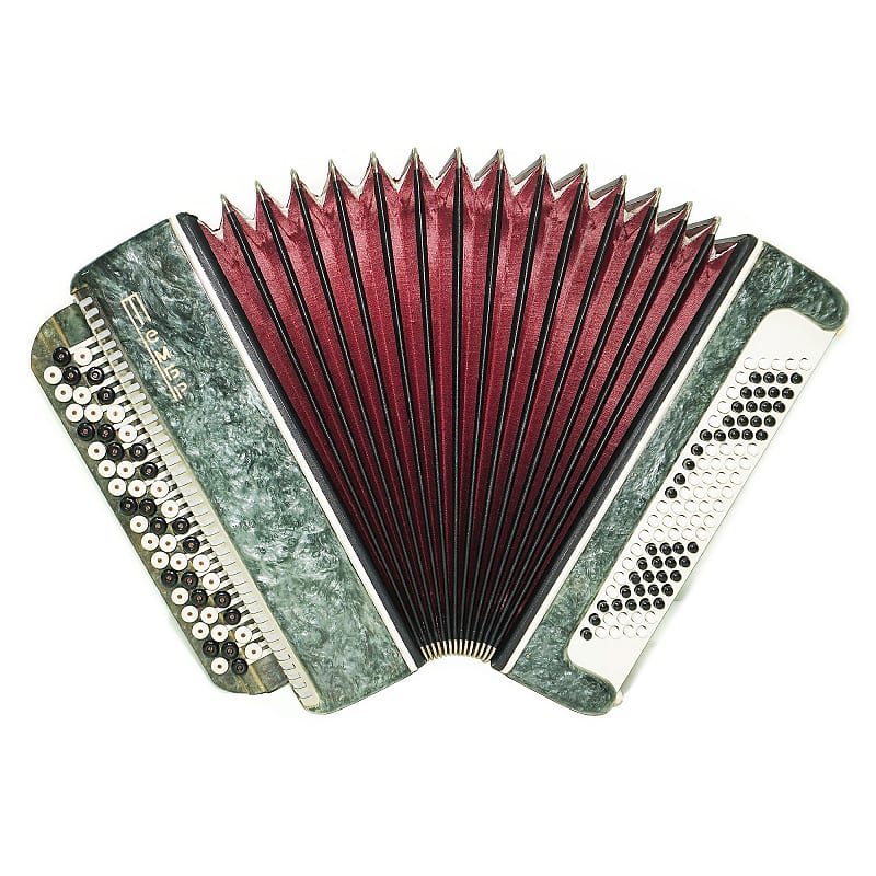 Folk Russian Bayan Tembr Button Accordion Instrument Reverb Canada