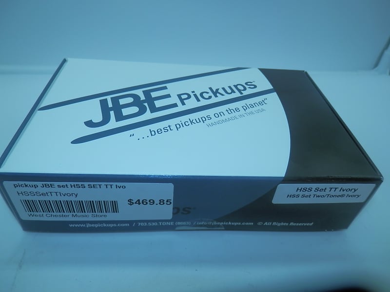 Joe Barden Engineering (JBE Pickups) HSS (Two-Tone Humbucker | Reverb