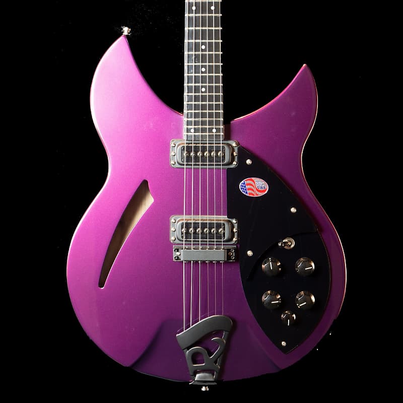 Rickenbacker 330/6 Limited Edition Guitar in Midnight Purple | Reverb