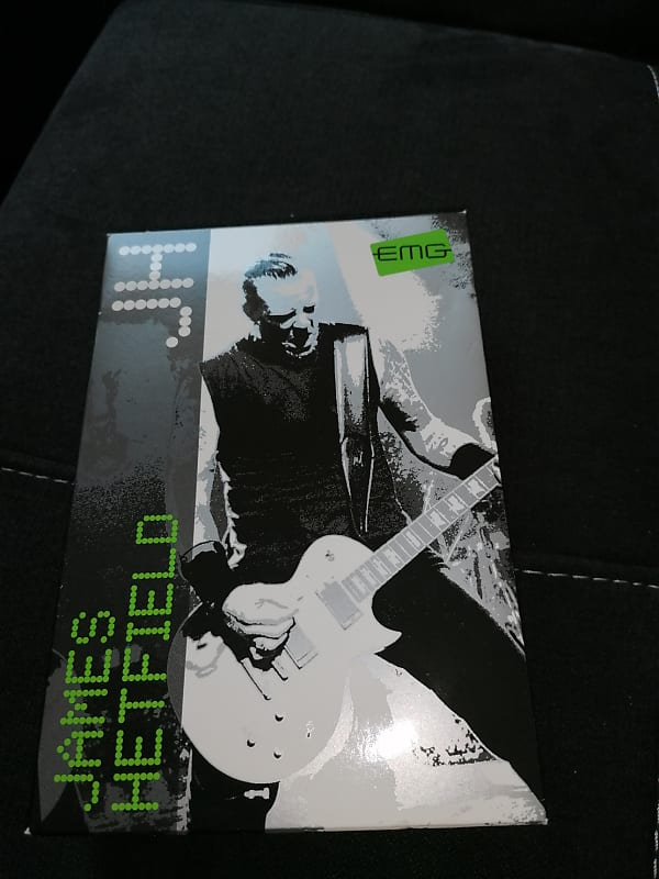 EMG Het Set Brushed Black Chrome | Reverb