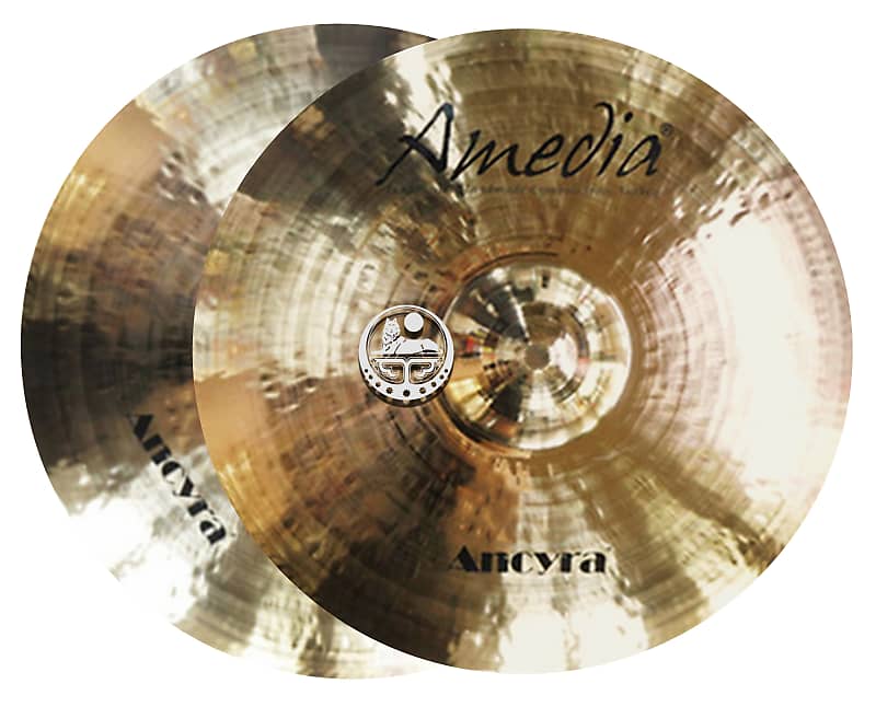 Amedia Cymbals 14" Ancyra Hi-Hat | Reverb