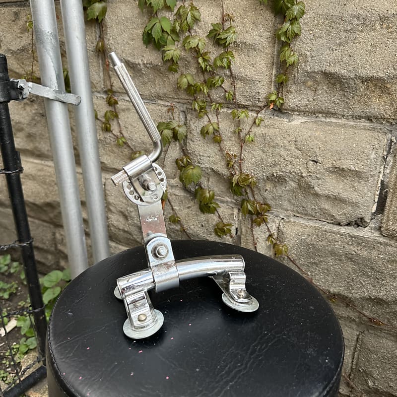 Ludwig Rail Mount Consolette Single Tom Holder - Chrome | Reverb