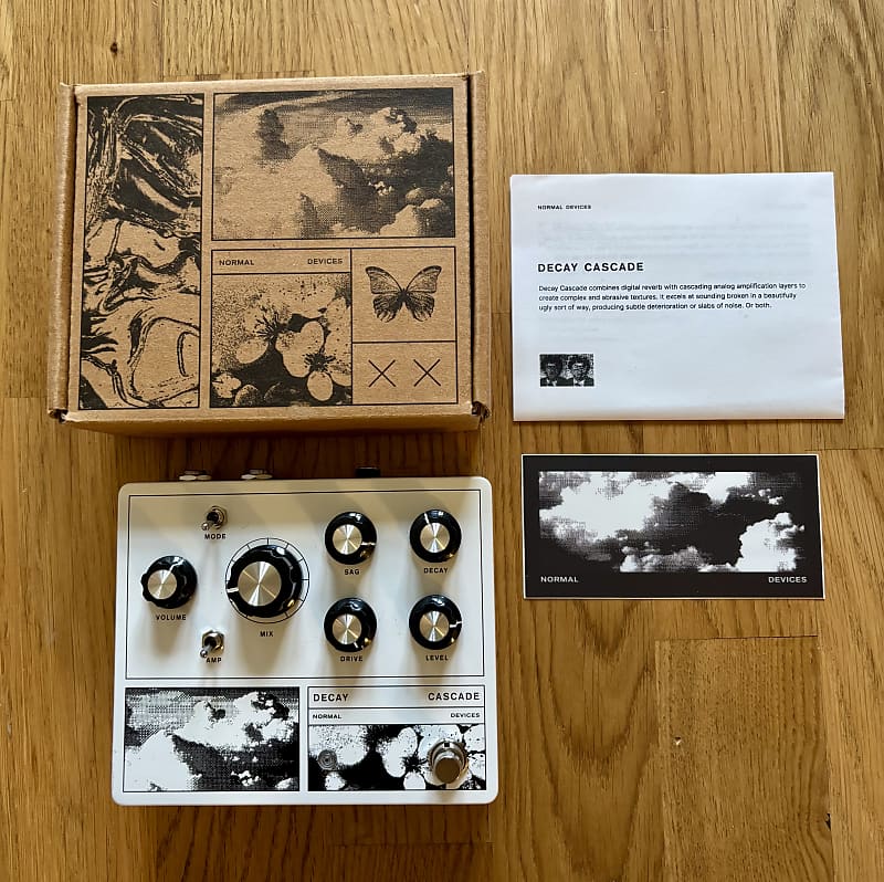 Normal Devices Decay Cascade Reverb & Distortion | Reverb Australia