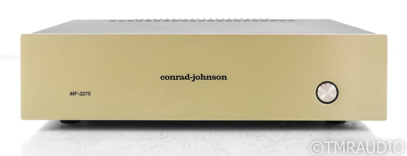 Conrad Johnson MF-2275 Stereo Power Amplifier; MF2275 (SOLD3) | Reverb
