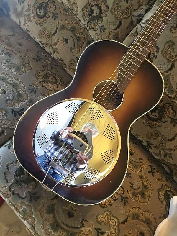 Hopf - Resonator Chickenfoot Resophonic Guitar Conversion | Reverb UK