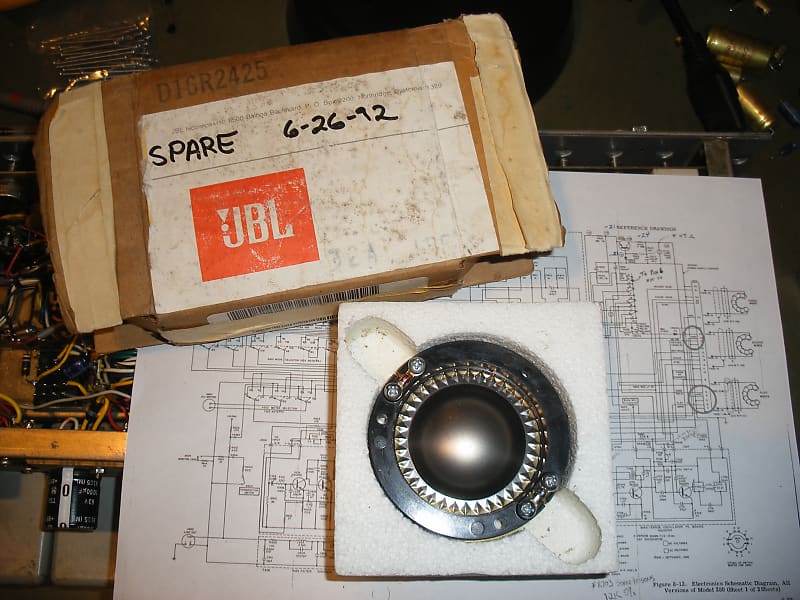 JBL D16R2425 high frequency speaker diaphragm for JBL 2425, | Reverb