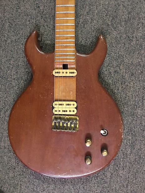 SD Curlee Electric Guitar 1976 Natural Woods | Reverb