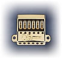 Evertune G Model Bridge in Gold | Reverb UK