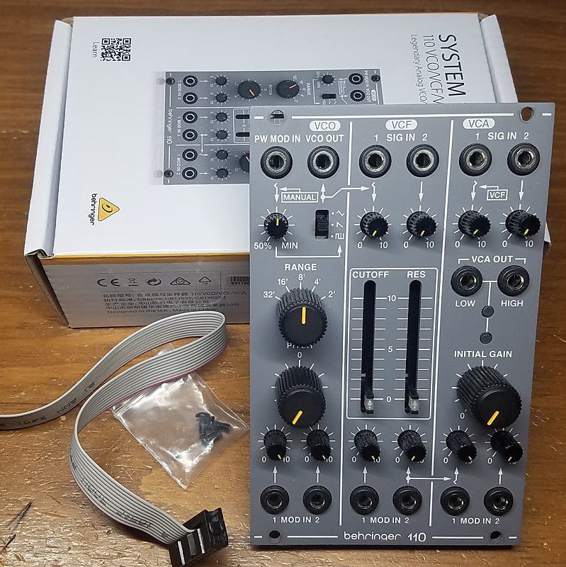 Behringer 110 VCO/VCF/VCA Eurorack Synthesizer Module | Reverb