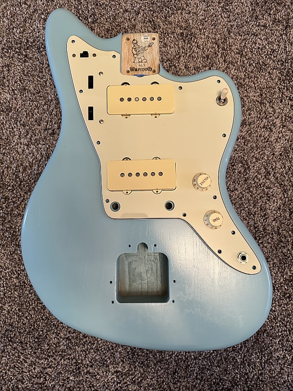 Warmoth Jazzmaster body 2022 - Daphne Blue | Reverb