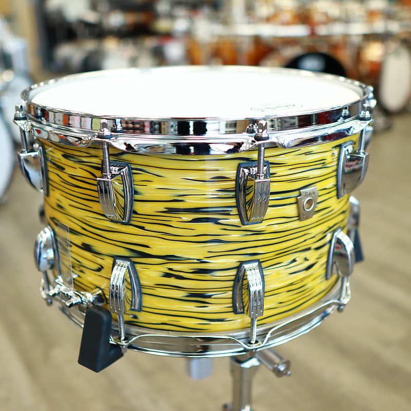 Ludwig Legacy Mahogany 8x14" Snare Drum (Lemon Oyster) | Reverb