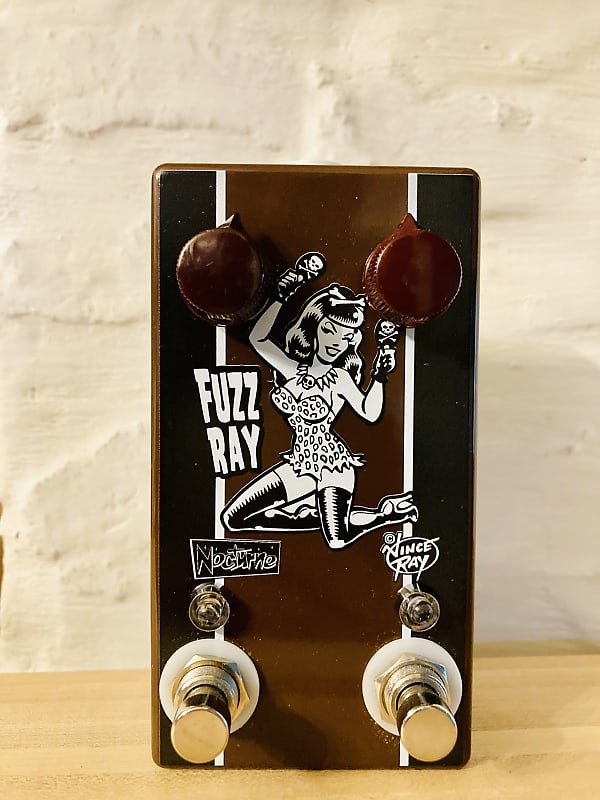 The Nocturne Brain Fuzz-Ray 2024 - Chocolate w/ Oxblood | Reverb