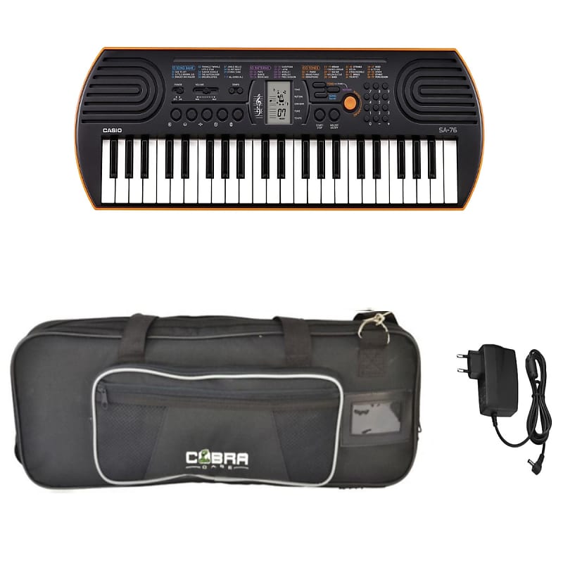 Casio SA-76 Super Kit con alimentatore | Reverb