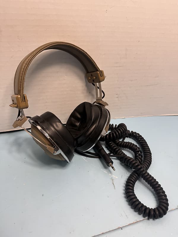 Vtg KOSS PRO 4AAA STEREO HEADPHONES Complete Retro 70's Audio | Reverb