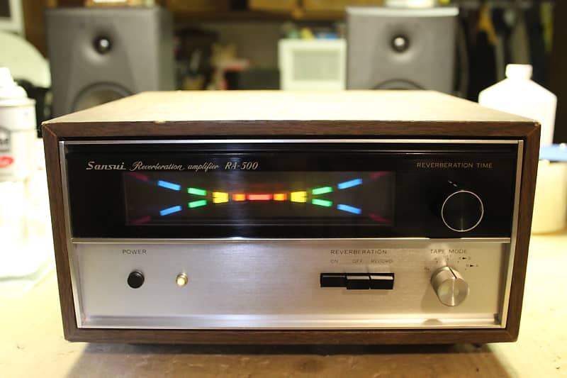 Restored Sansui RA-500 Reverberation Amplifier (2) | Reverb