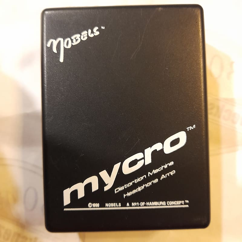 Nobels Mycro Headphone Amp Distortion Machine | Reverb