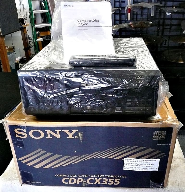 Sony CDP-CX355 300 CD Player / Changer Bundle with Remote, | Reverb