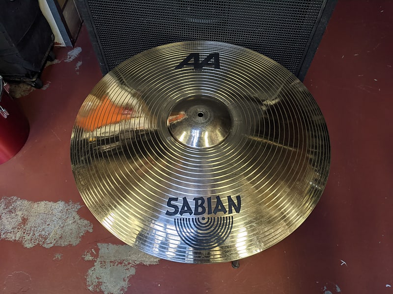 New! Sabian Brilliant Finish 24" AA Metal-X Ride Cymbal - | Reverb