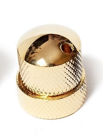 Noll Concentric Stacked Dome Knob (Gold) | Reverb