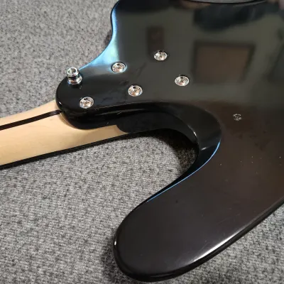 C Stroh Custom Handbuilt "P-bird" Style Bass 2022 Nitro Black | Reverb