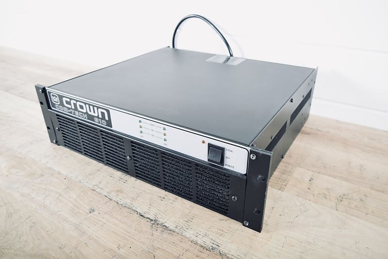 Crown Com-Tech 810 2-Channel Power Amp (church owned) CG00DXR | Reverb