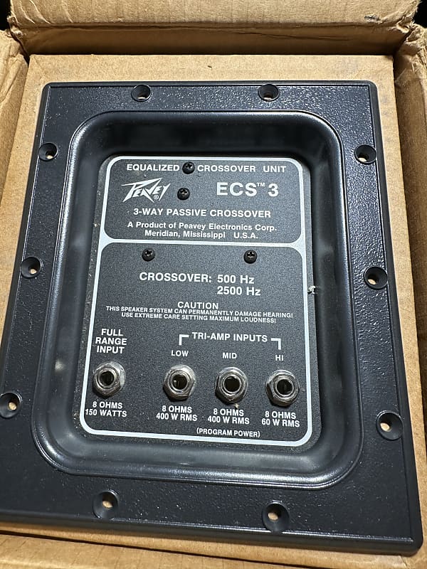 Peavey ECS-3 Crossover NOS (new old stock) | Reverb