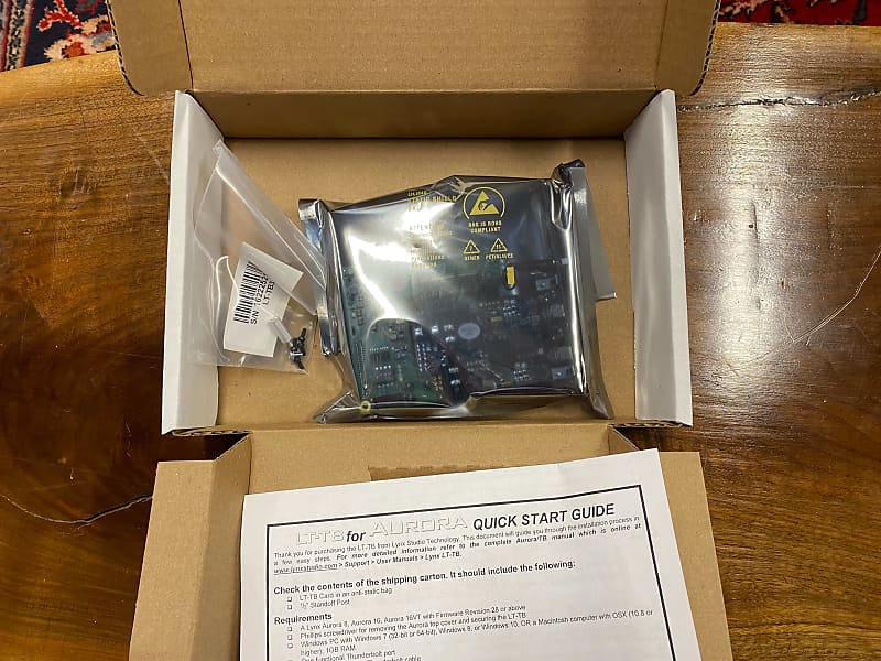 Lynx LT-TB3 (Thunderbolt 3) for Hilo and Aurora | Reverb