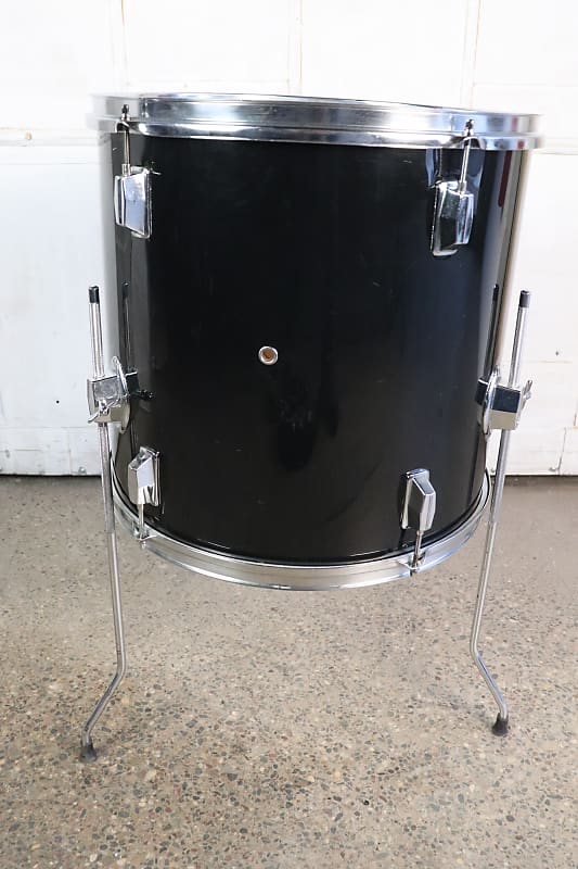 Percussion Plus 15x16" Floor Tom Drum Black | Reverb
