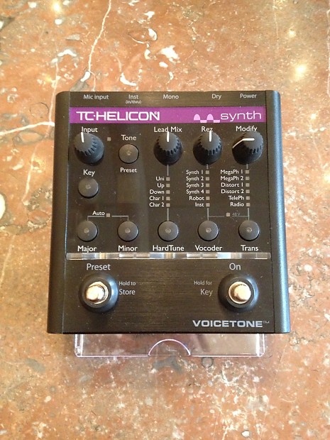 TC Helicon Voicetone Synth | Reverb