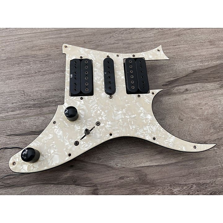 Ibanez Loaded pickguard, INF4, INF3, INFS3, Pearloid, RG350DX | Reverb