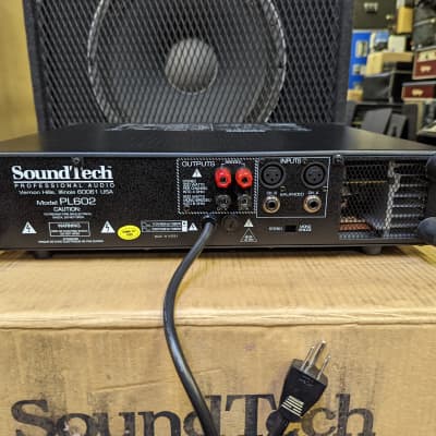 NEW! SoundTech 600 Watt PL 602 Stereo Power Amplifier - Never | Reverb