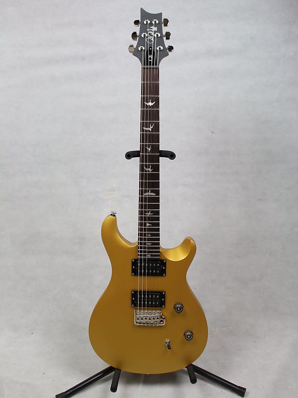 PRS SE CE 24 Standard Satin Electric Guitar Metallic Gold w/ | Reverb