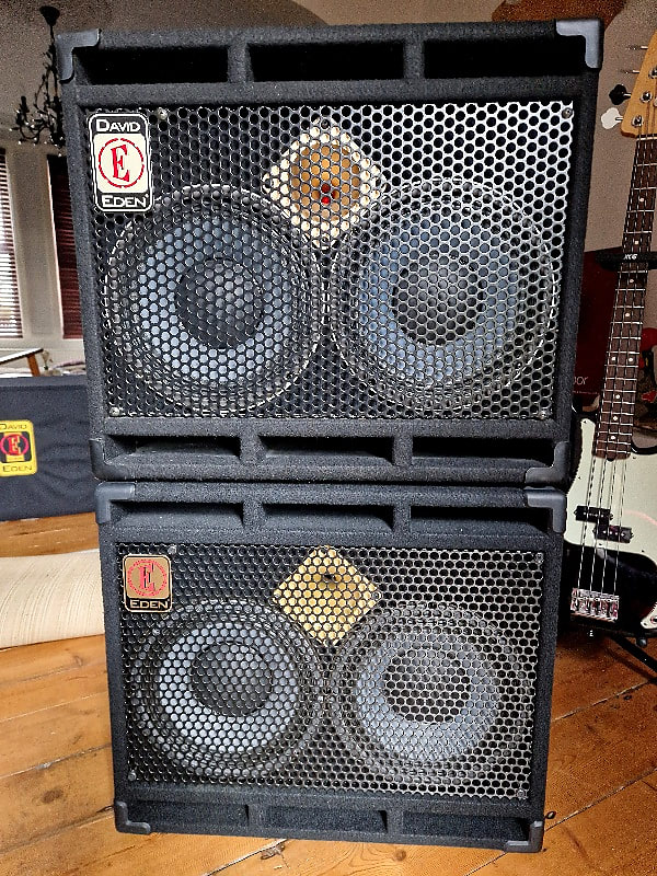 Eden Bass Amplification D210XLT 2x10" 350 watt 8 Ohm - x2 | Reverb UK