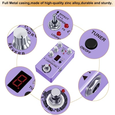 VSN RE-05 Looper Pro Digital Effect Pedal With Looper Delay | Reverb