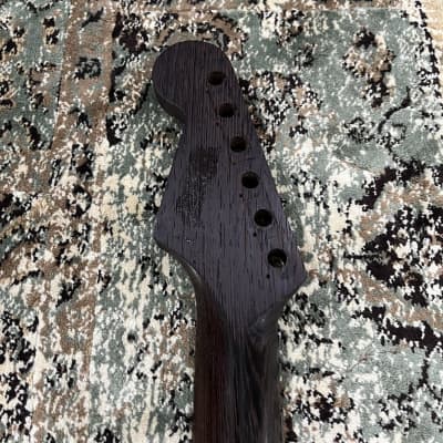 Warmoth Strat neck Wenge/Ebony | Reverb