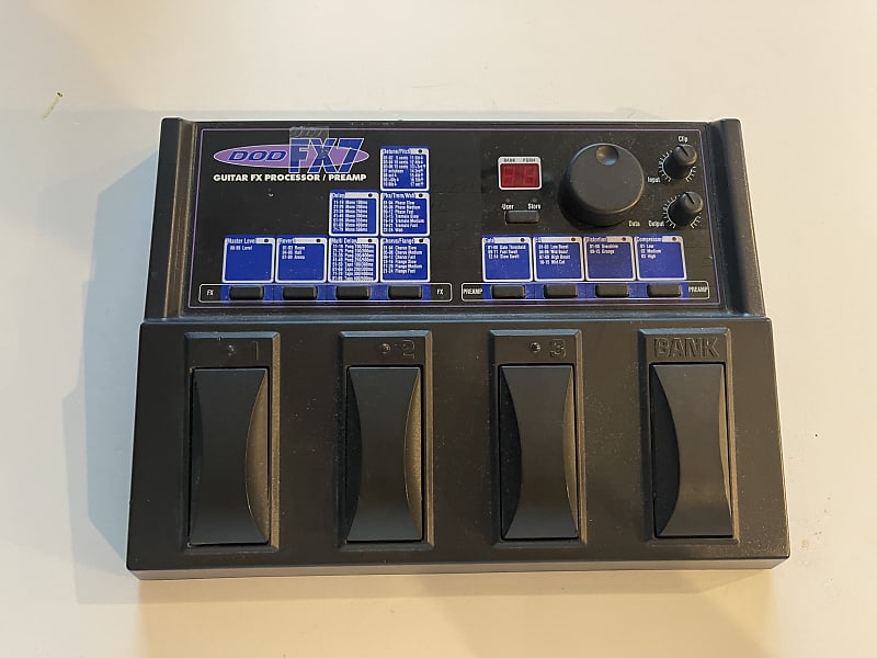 *For Parts/Repair* DOD Digitech FX7 Guitar FX Multi Effects | Reverb