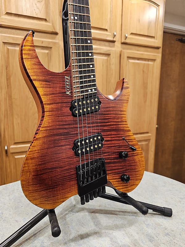 Kiesel Vader Custom Fire Finish | Reverb