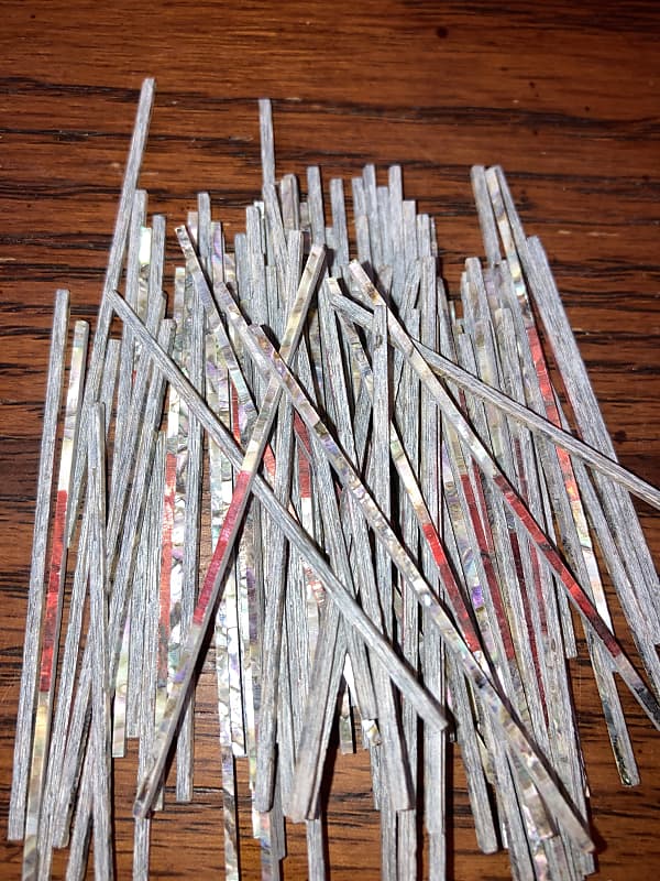 Martin 100 pieces abolone Pearloid inlays 2022 Pink heart | Reverb